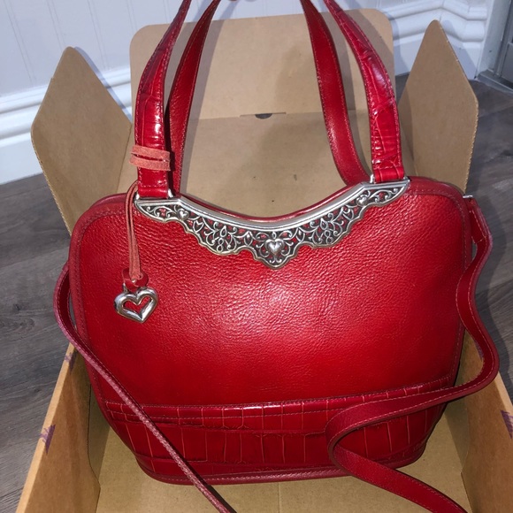 Brighton | Bags | Brighton Red Purse | Poshmark